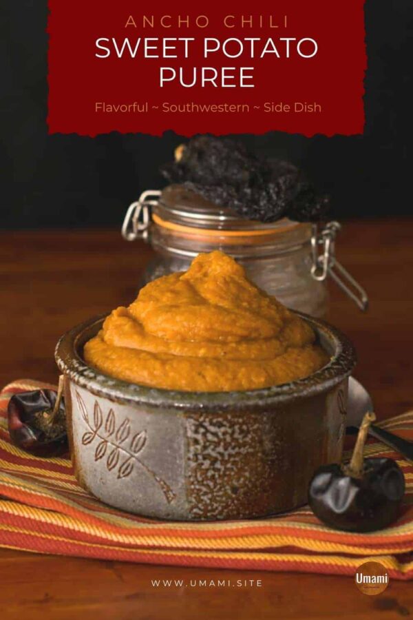 Ancho Chili Sweet Potato Puree | Umami